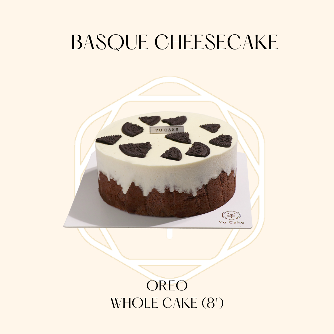 【NEW】Oreo Basque Cheesecake (Whole) – Yu Cake